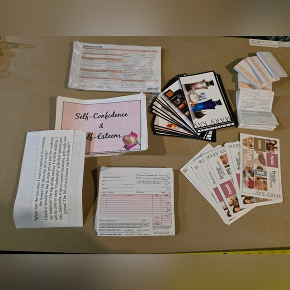 Mary Kay | Office | Mary Kay Selling Supplies Bundle With Order Forms ...